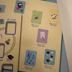 Accents | Memory Lane School Years Wood Photo Frame With Ruler Border ...